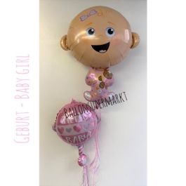 Partydekoration und Luftballons im Shop Ballon-Bouquet Baby Girl ...