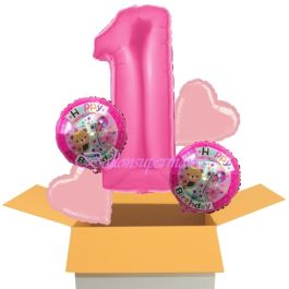 Partydekoration und Luftballons im Shop 5 Luftballons zum 1. Geburtsatg ...