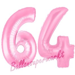 Partydekoration und Luftballons im Shop Luftballons aus Folie Zahl 64 ...