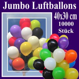 Partydekoration und Luftballons im Shop Jumbo Luftballons, Latex 40 x ...
